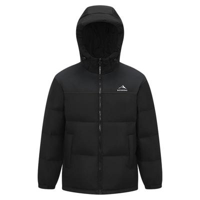 波司登新款时尚短款连帽羽绒服