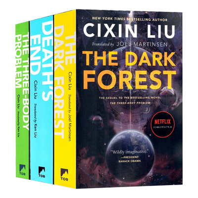三体三部曲套装版英文原版小说