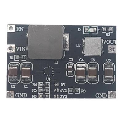 小体积9a输入锂电池升压模块板