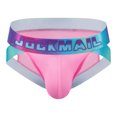 jockmail男士内裤三角炫彩腰带