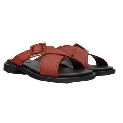 Camper看步女鞋夏季平底休闲凉鞋一脚蹬复古软底外穿防滑拖鞋