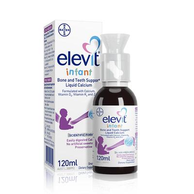 Elevit爱乐维婴幼儿液体钙VD3
