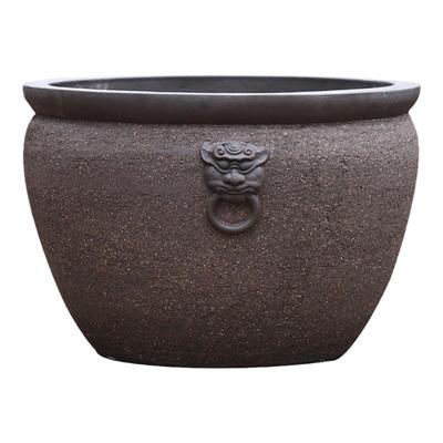 庭院古典紫砂粗陶欧式紫砂花盆