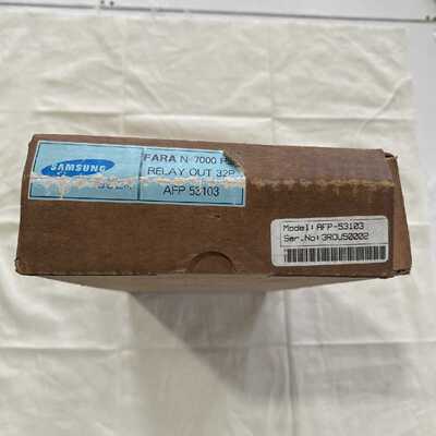 议价三星可编程控制器AFP53103模块PLC控制模块数字模块输入输出