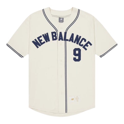 New Balance/NB正品2025新款男子时尚复古针织短袖T恤MT41512-LIN