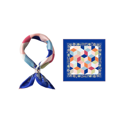 苏州博物馆斑斓有致丝巾套装