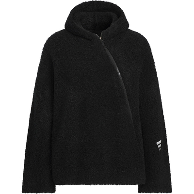 Adidas/阿迪达斯正品2025秋季款女士日常连帽保暖针织外套KC5784
