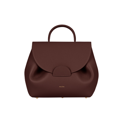 Polene荔枝牛皮手提斜挎包