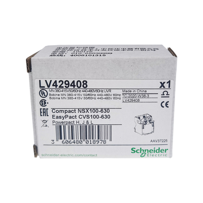 正品施耐德LV429408塑壳欠压线圈