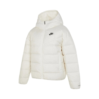 NIKE耐克女子秋冬保暖连帽防风运动休闲羽绒服夹克外套DQ5904-010