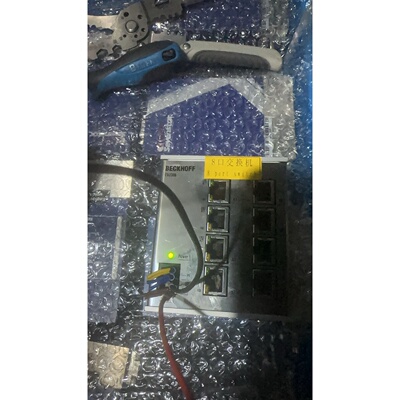 议价BECKHOFF倍福交换机CU20080000有几个通电可维修