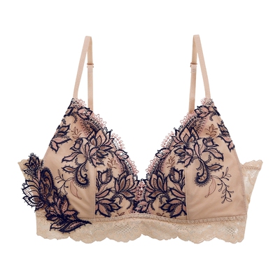 内衣TIAM无钢圈蕾丝文胸性感女