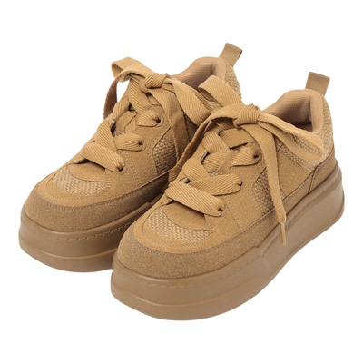 niko and ...休闲鞋女2026新款舒适通勤校园运动厚底鞋636922