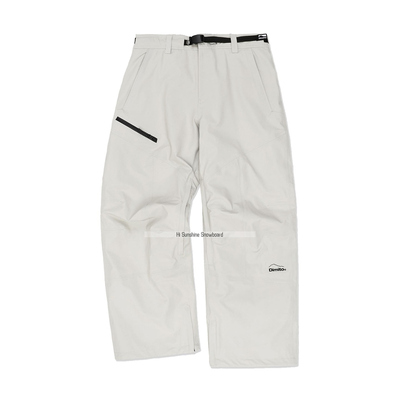 dimito韩国防水宽松单板滑雪裤