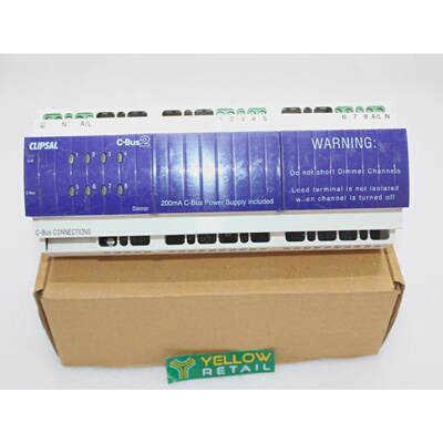 CLIPSAL L5508D1A CBUS2 8 CHANNEL DIMMER MODULE