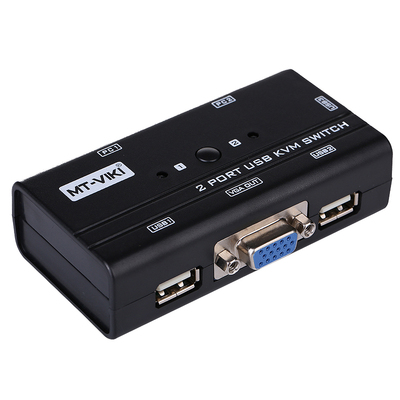 迈拓维矩kvm切换器usb2进1出vga