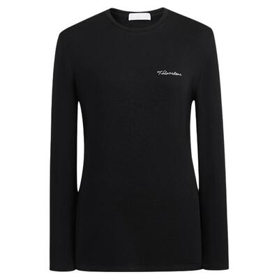 TQ24秋冬字母印花长袖T恤