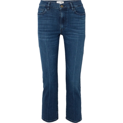 【折扣】FRAME女士高腰窄腿九分牛仔裤