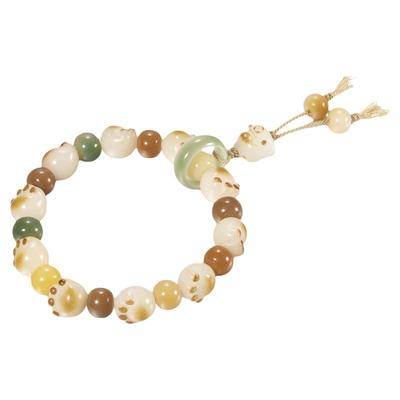 zeroline炭烧猫爪菩提手链男女