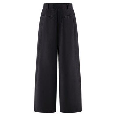 A21通勤薄款长裤休闲裤垂感显瘦