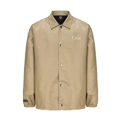 顽童MJFRESH Crew Cityboy秋冬系列立领后背印花教练夹克外套