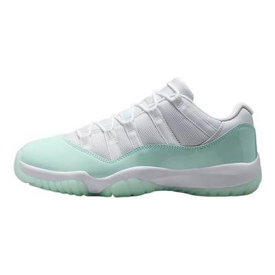 耐克女鞋 AIR JORDAN AJ11白绿低帮运动鞋复古篮球鞋AH7860-103
