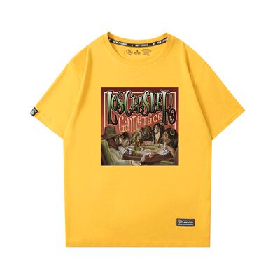 不速之客乐队t恤短袖男女款夏Los Crasher Game专辑封面周边半袖
