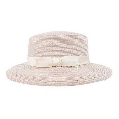 EE夏季出游简约蝴蝶结遮阳帽女