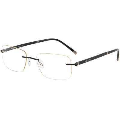 PORTS眼镜框无框板材男