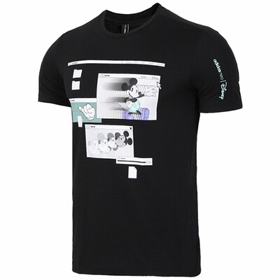 Adidas/阿迪达斯正品夏季新款NEO男士图案时尚透气短袖EI4538