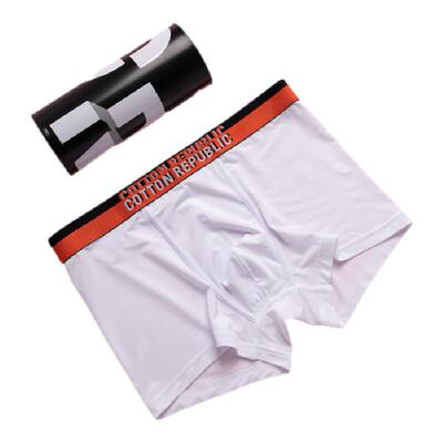 莫代尔青少年运动白色四角内裤