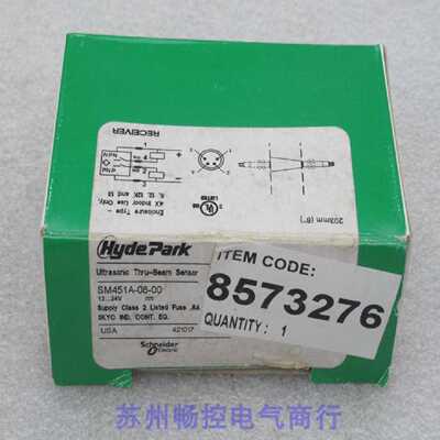 议价*现货销售*全新HydePark超声波传感器SM450A-08-00 现货