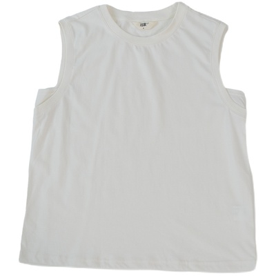 远家圆领背心无袖轻薄百搭