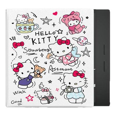 imobile凯蒂猫适用文石leaf5/3/poke6s小白马5s阅读器tab8c磁吸电子书BOOX保护套Page电纸书Note保护壳