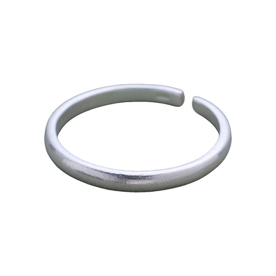 熙素999足银男女同款霜银手镯