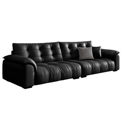 洋东半青皮沙发头层牛皮名将米洛提大平层牛皮大黑熊沙发2025新款