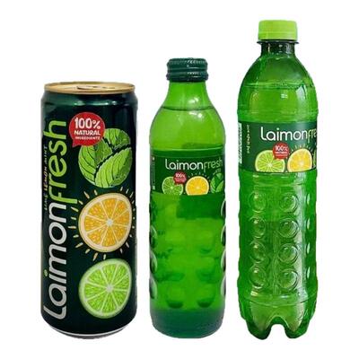 俄罗斯进口柠檬味汽水碳酸饮料laimonfresh青柠薄荷味果味夏日饮