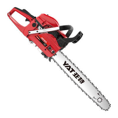 亚特油锯伐木锯汽油锯切割锯小型家用大功率二冲程据木头砍柴神器