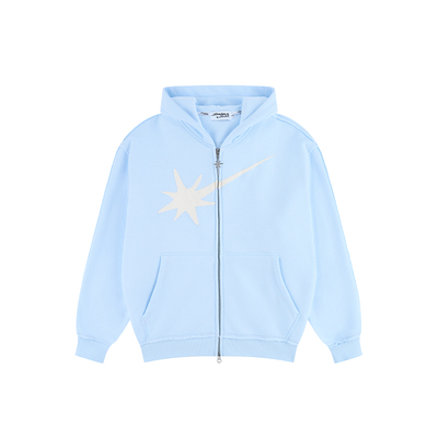 STARWALK基础宽松流星拉链卫衣