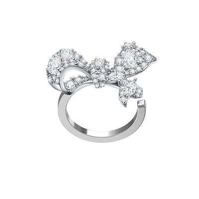 LELOUP蝴蝶结戒指耳钉