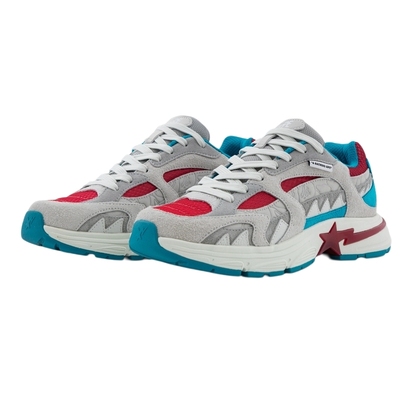 BAPESHARKSTA半透明星标休闲鞋