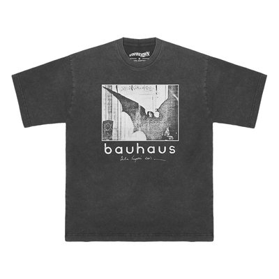 包豪斯后朋纯棉水洗长袖男短袖T