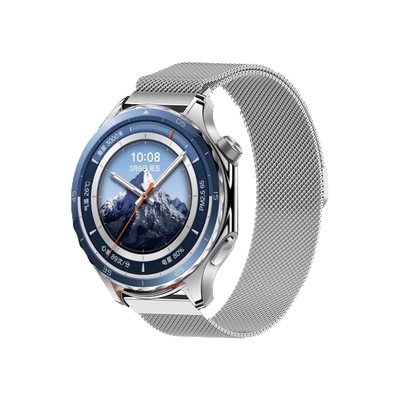 笨笨童适用OPPOWatch4pro手表带watch X/X2mini米兰磁吸表带S/watch X2按压式手腕表带por智能运动手表替换带