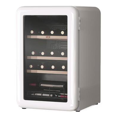 小型复古红酒柜超薄冷藏箱哈士奇