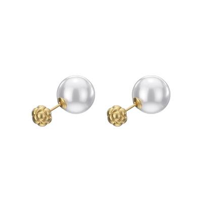 LELOUP雅典娜珍珠耳钉两戴耳饰