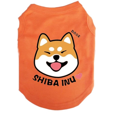 可爱一家宠物秋田卫衣棉质小柴犬