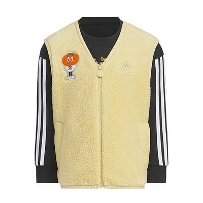 【自营】Adidas/阿迪达斯小童二合一运动宽松经典休闲卫衣JF3870