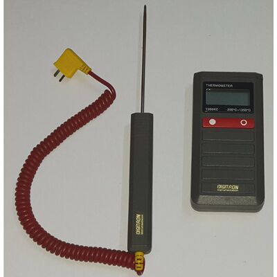 DIGITRON THERMOMETERK THERMOCOUPLE T200KCT202KC 200 TO 1350
