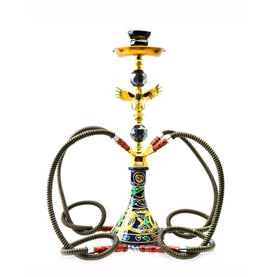 经典多管水烟全套中号玻璃套装