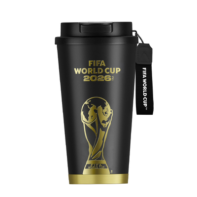 FIFA正品黑金双饮防烫保温杯